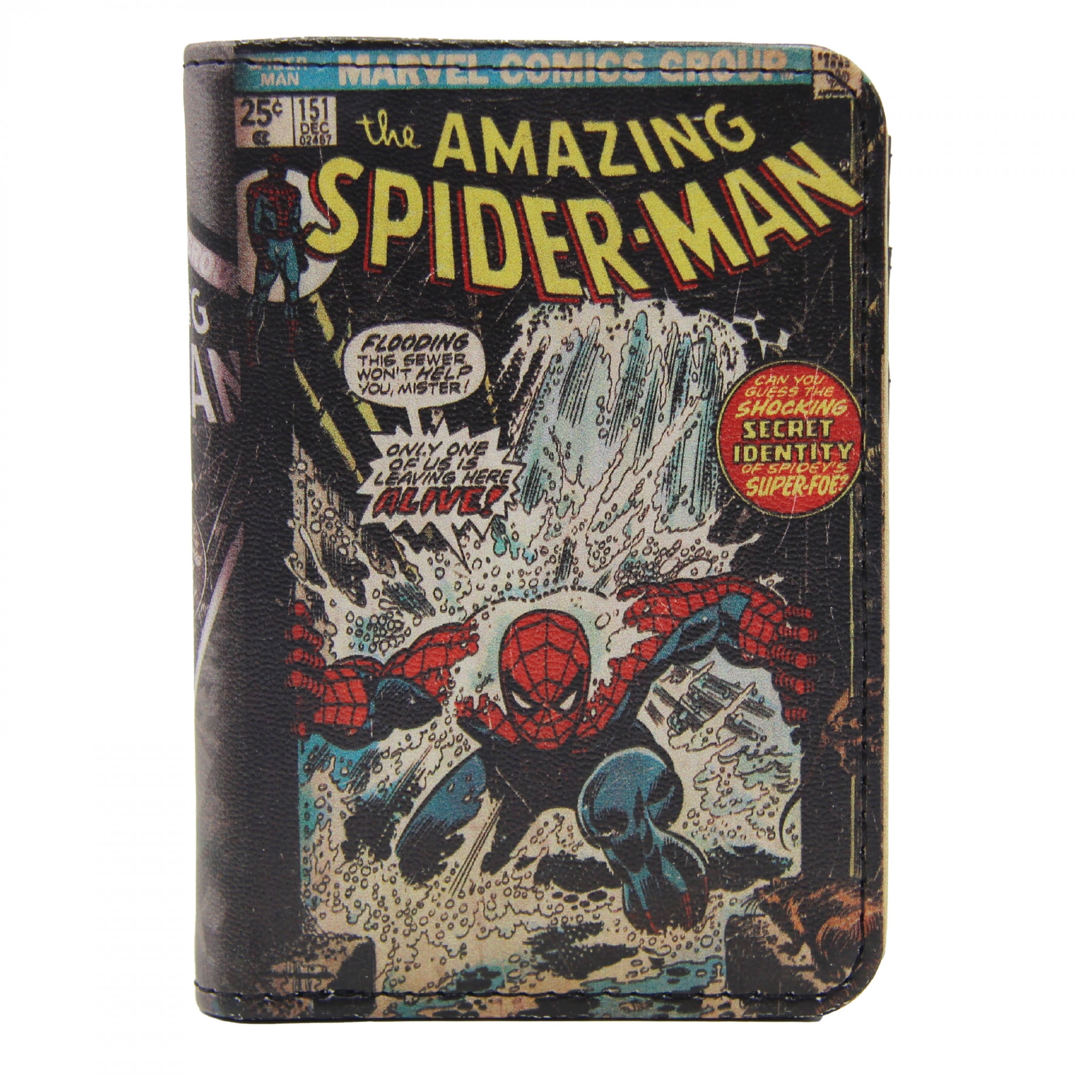 The Amazing Spider-Man #151 Vallet Tri-Fold Wallet - Walmart.com