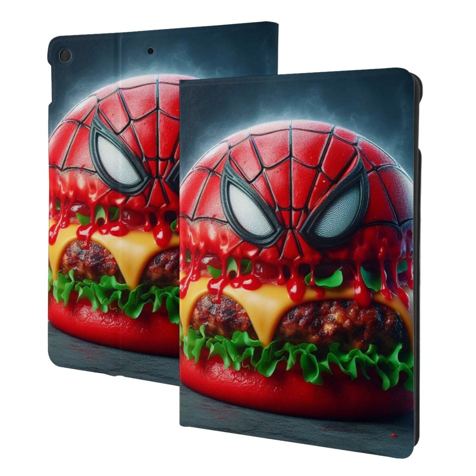 The Amazing Spider-Man Burger2 Kawaii Cute 3d Design Ipad Case Soft ...