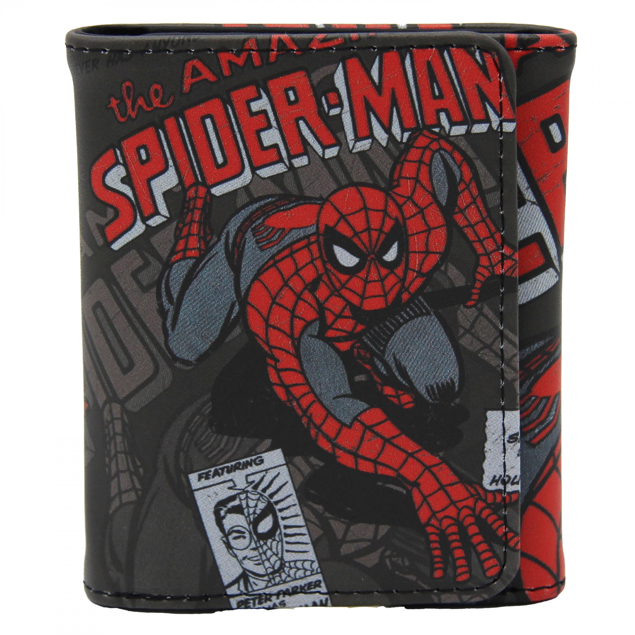 The Amazing Spider-Man Wall Climb Trifold Wallet - Walmart.com