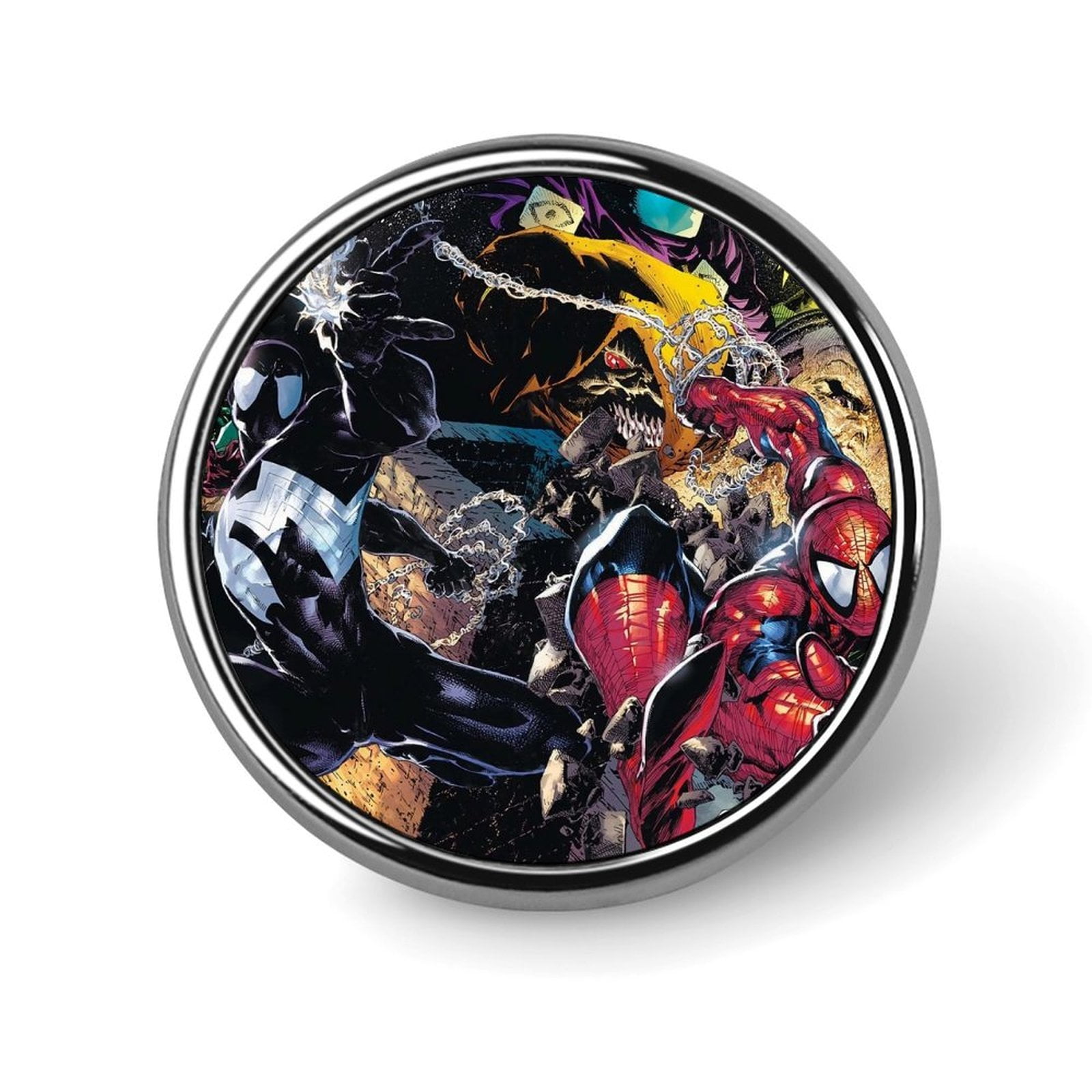 The Amazing Spider-Man84 DIY Round Badge Aluminum Alloy Badges ...