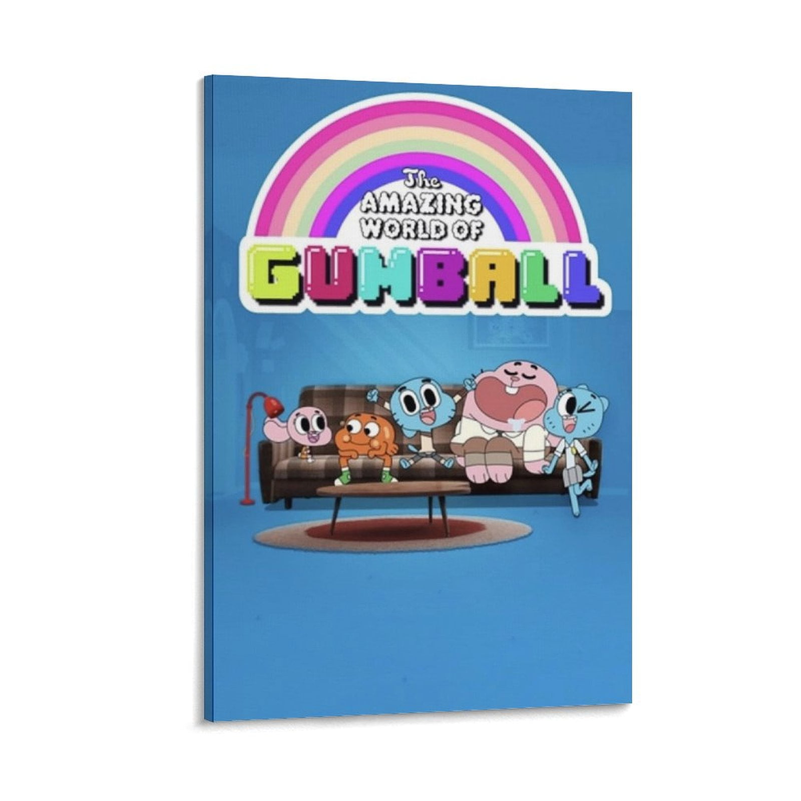 The Amazing World of Gumball Poster Anime TV Series Picture Print Wall ...