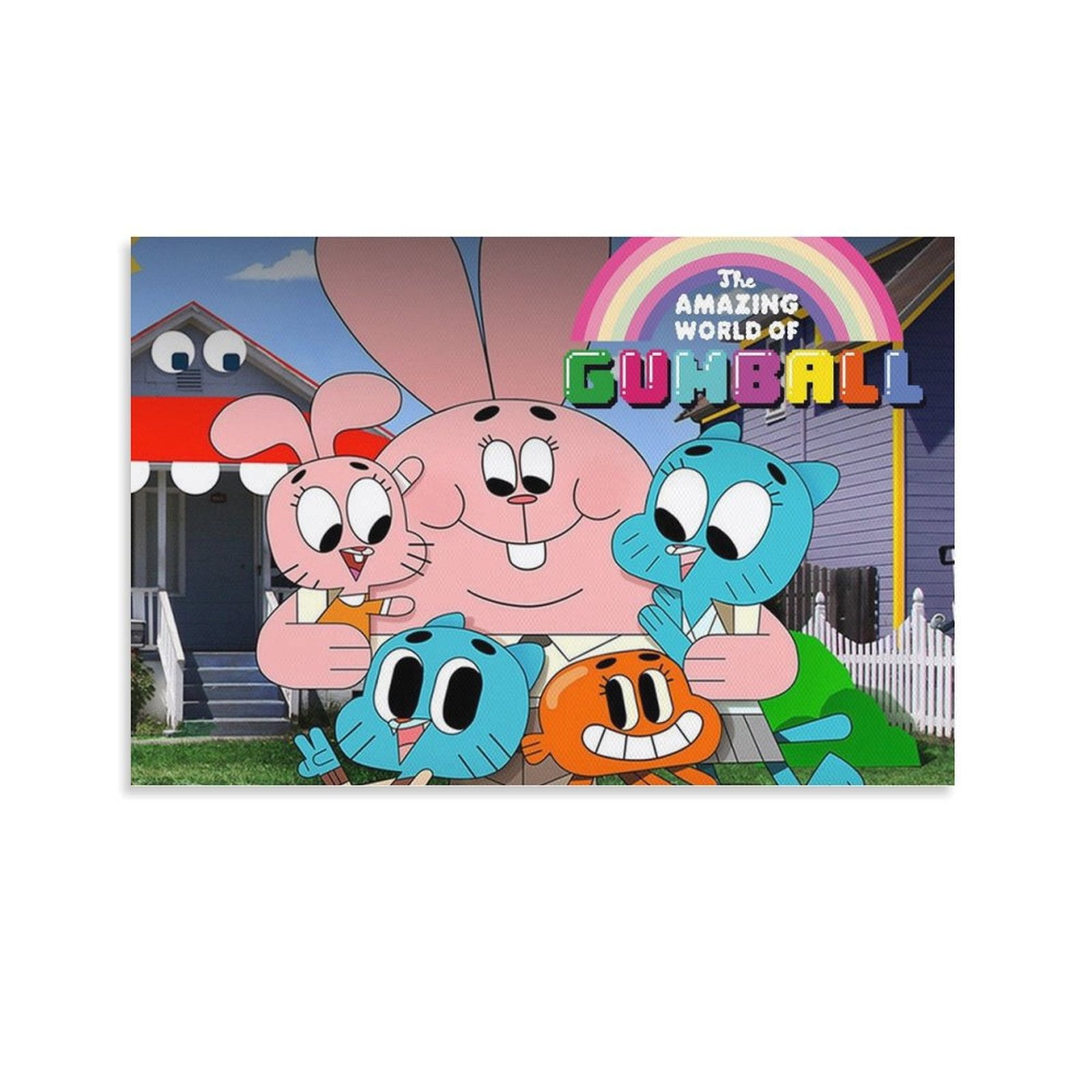 The Amazing World of Gumball TV Series Print Anime Poster Cool Artworks ...