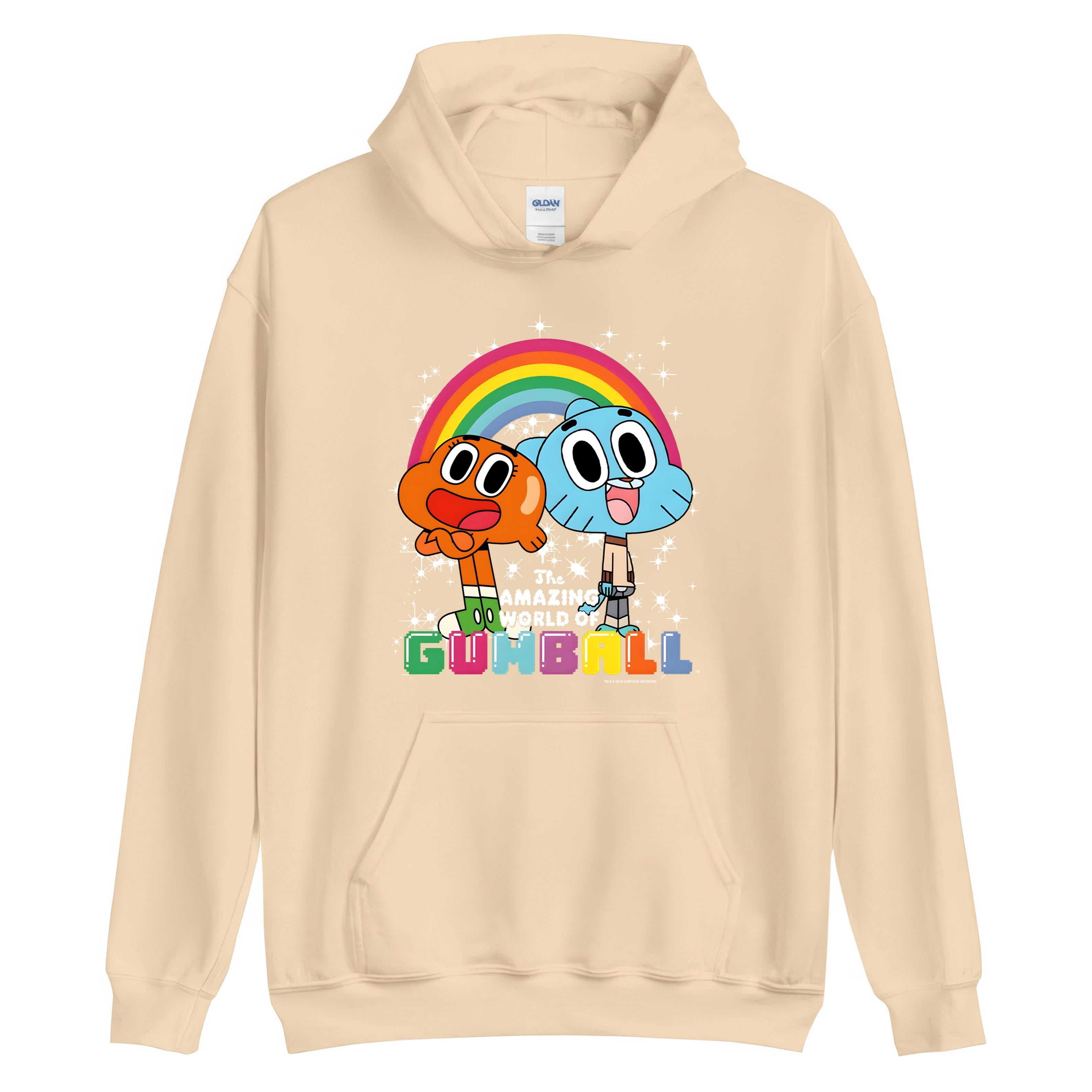 The Amazing World Of Gumball And Darwin Rainbow Portrait T-Shirt, The ...