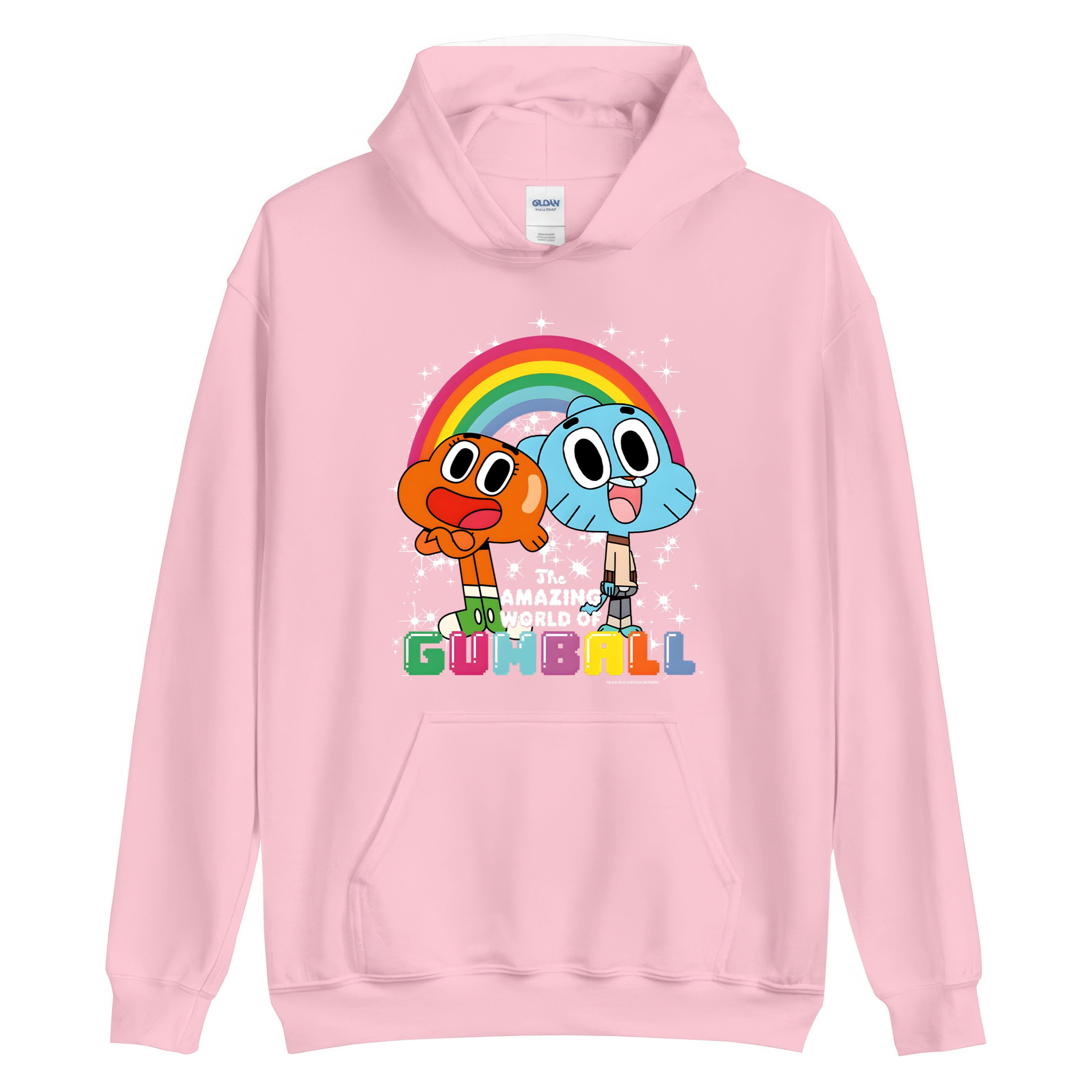 The Amazing World Of Gumball And Darwin Rainbow Portrait T-Shirt, The ...