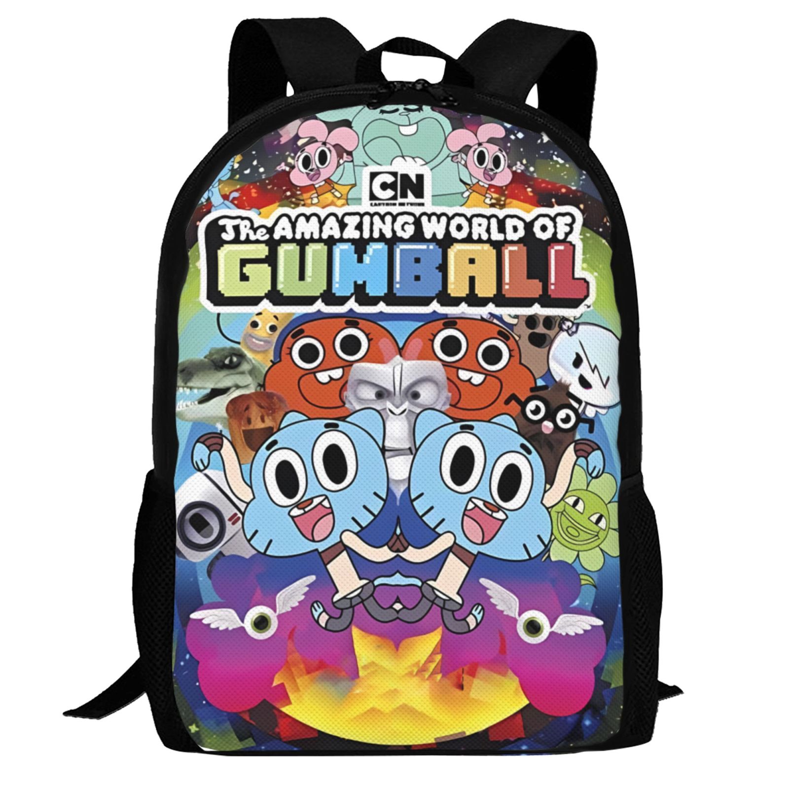The Amazing World Of Gumball Backpack,3d Print Laptop Backpack ...