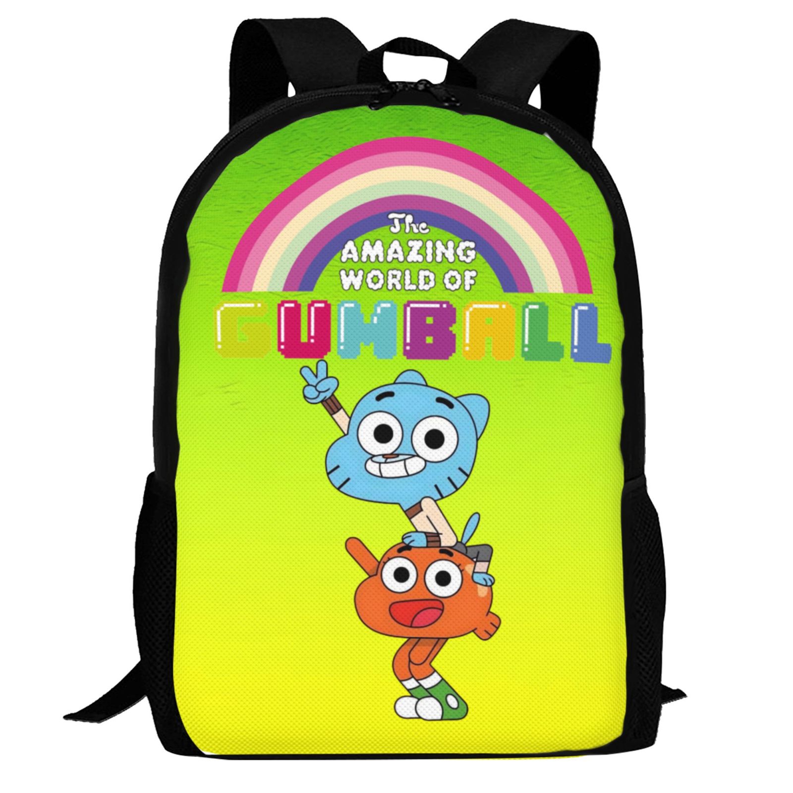 The Amazing World Of Gumball Backpack,3d Print Laptop Backpack ...