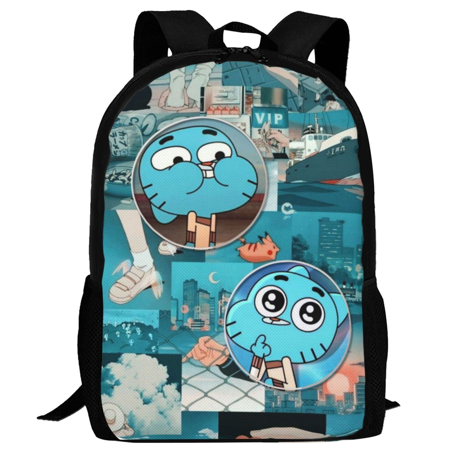 The Amazing World Of Gumball Backpack, 3d Printed Laptop Backpack ...
