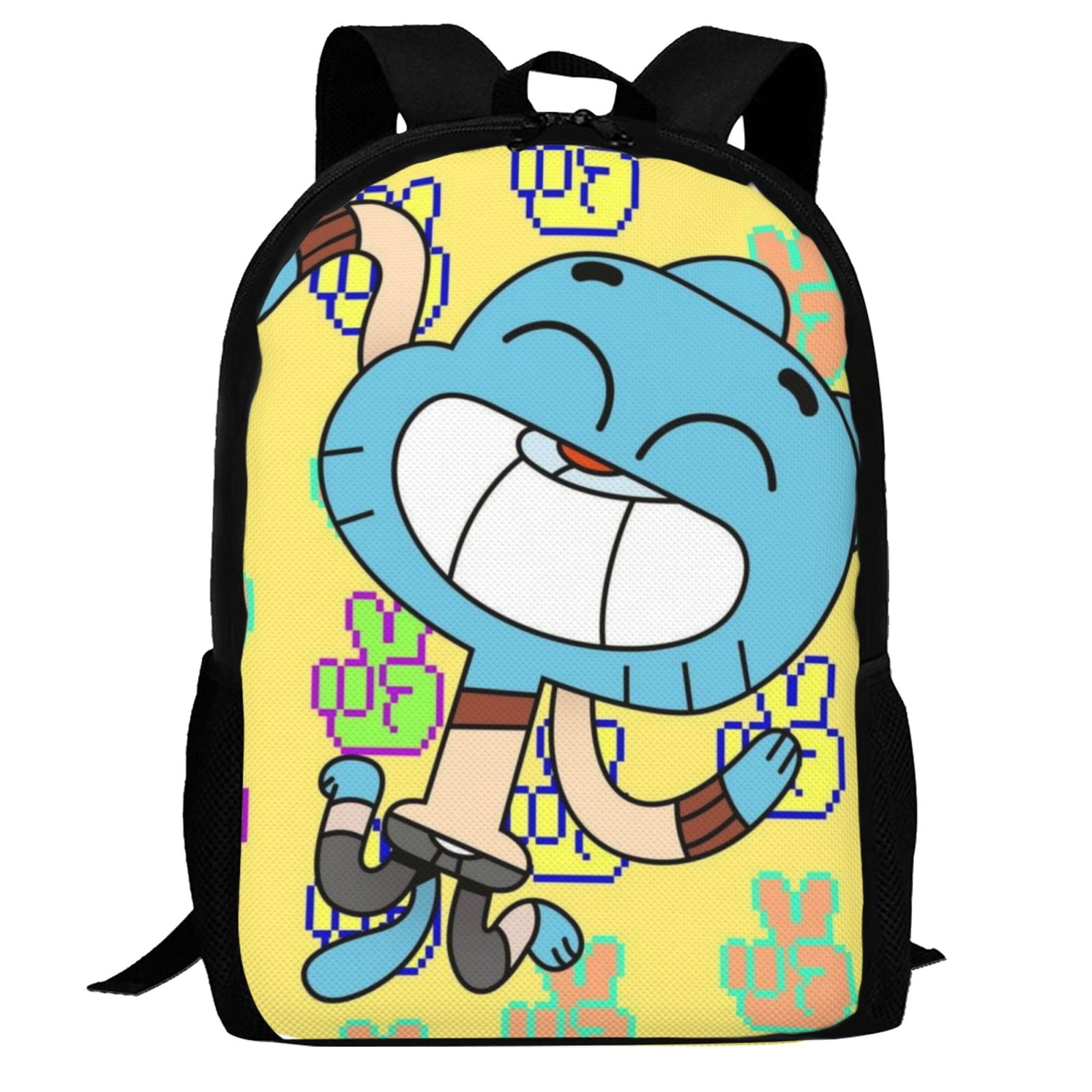 The Amazing World Of Gumball Backpack, 3d Printed Laptop Backpack ...