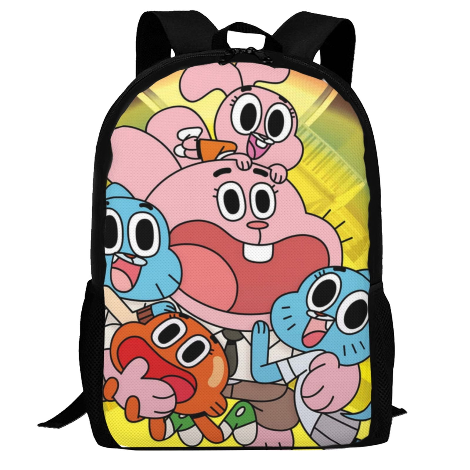 The Amazing World Of Gumball Backpack, 3d Printed Laptop Backpack ...