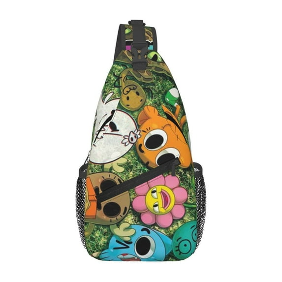 The Amazing World Of Gumball Sling Bag Crossbody Chest Bag Multi ...
