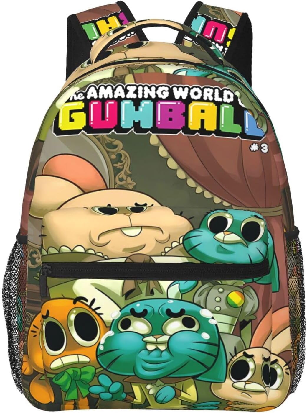 The Amazing World of Gumball Backpack Large Capacity Leisure Travel ...