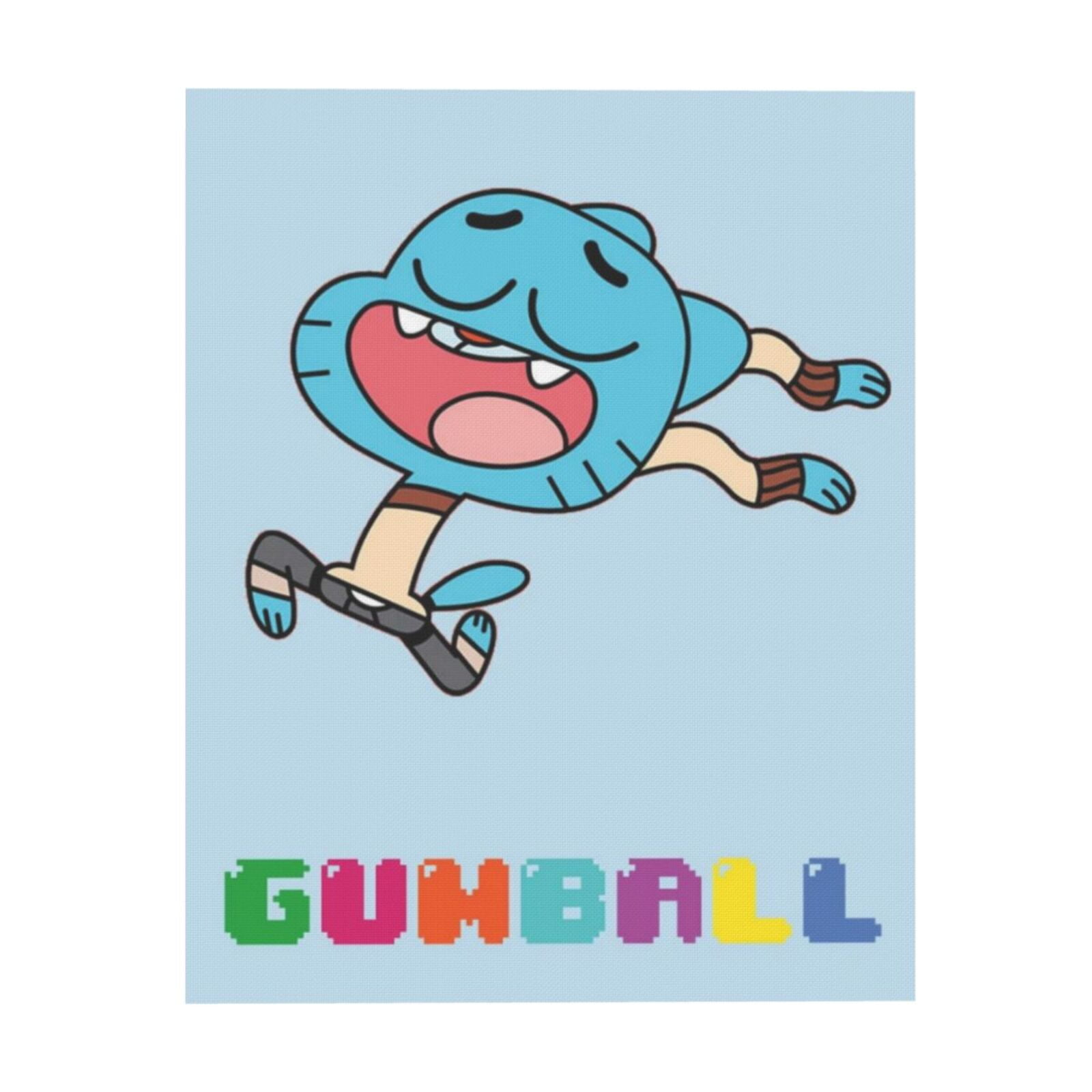 The Amazing World of Gumball Canvas Decorative Poster Gift Art Picture ...