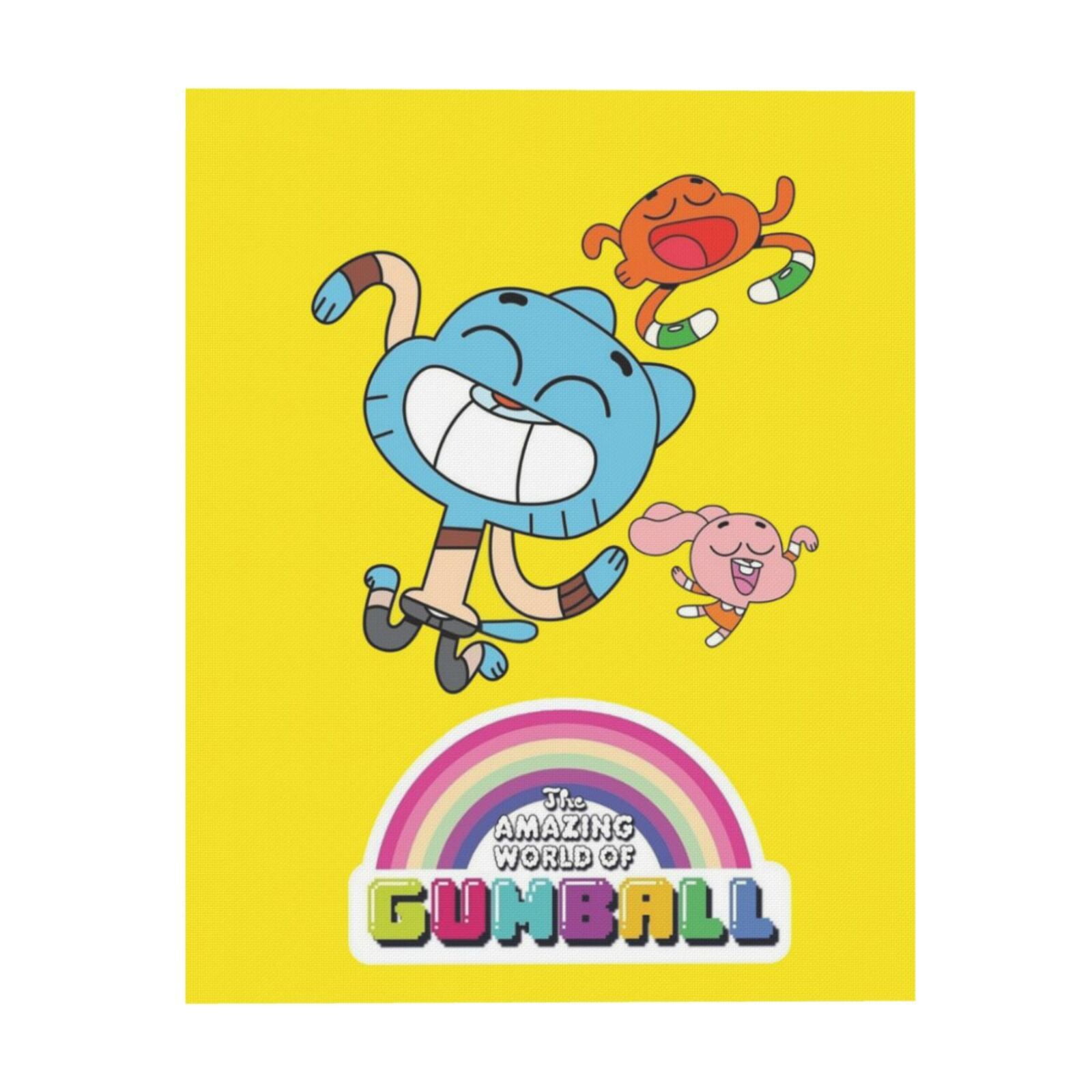 The Amazing World of Gumball Canvas Decorative Poster Gift Art Picture ...