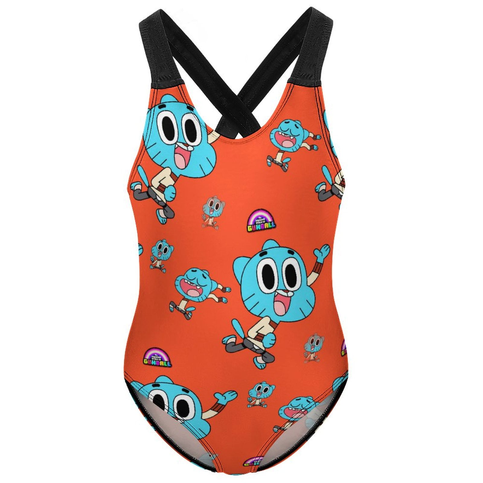 The Amazing World of Gumball Children's One-piece Swimsuit Summer Girl ...