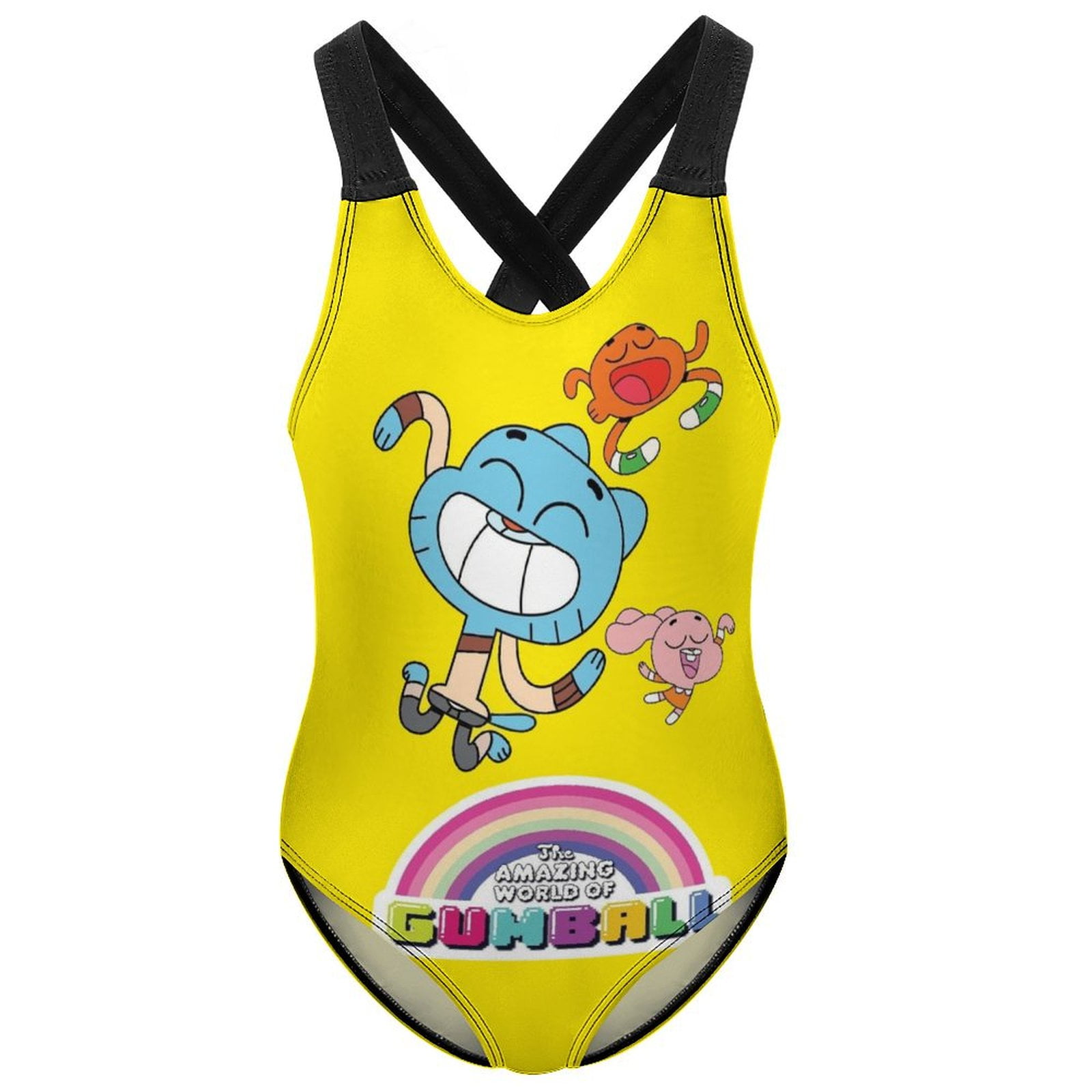 The Amazing World of Gumball Children's One-piece Swimsuit Summer Girl ...