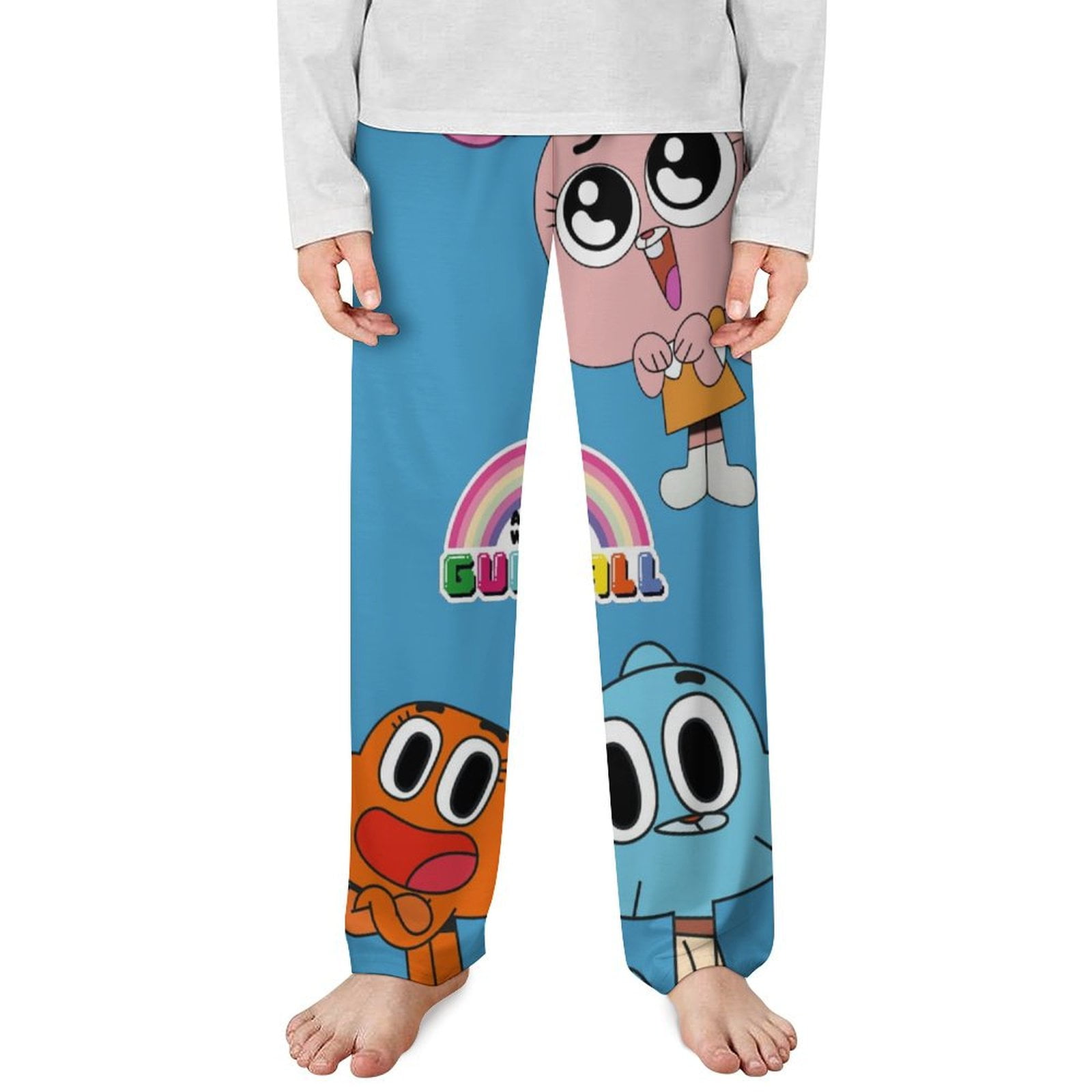 The Amazing World of Gumball Children's Pajamas Cozy Lounge Straight ...