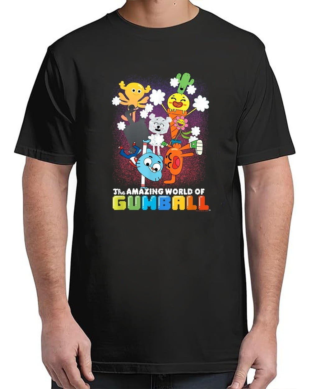 The Amazing World of Gumball Colorful Characters Cartoon For New S-4XL ...