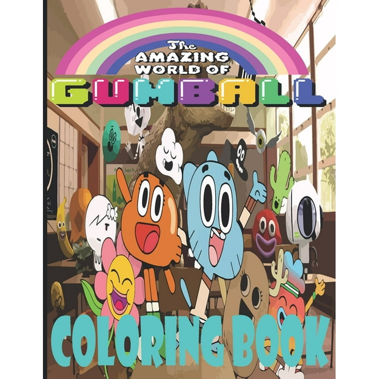 gumball coloring pages