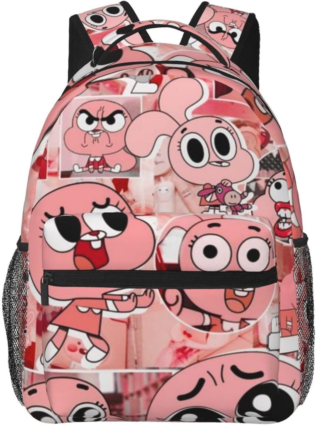 The Amazing World of Gumball Cute Pink Backpack Anais Pattern Printed ...