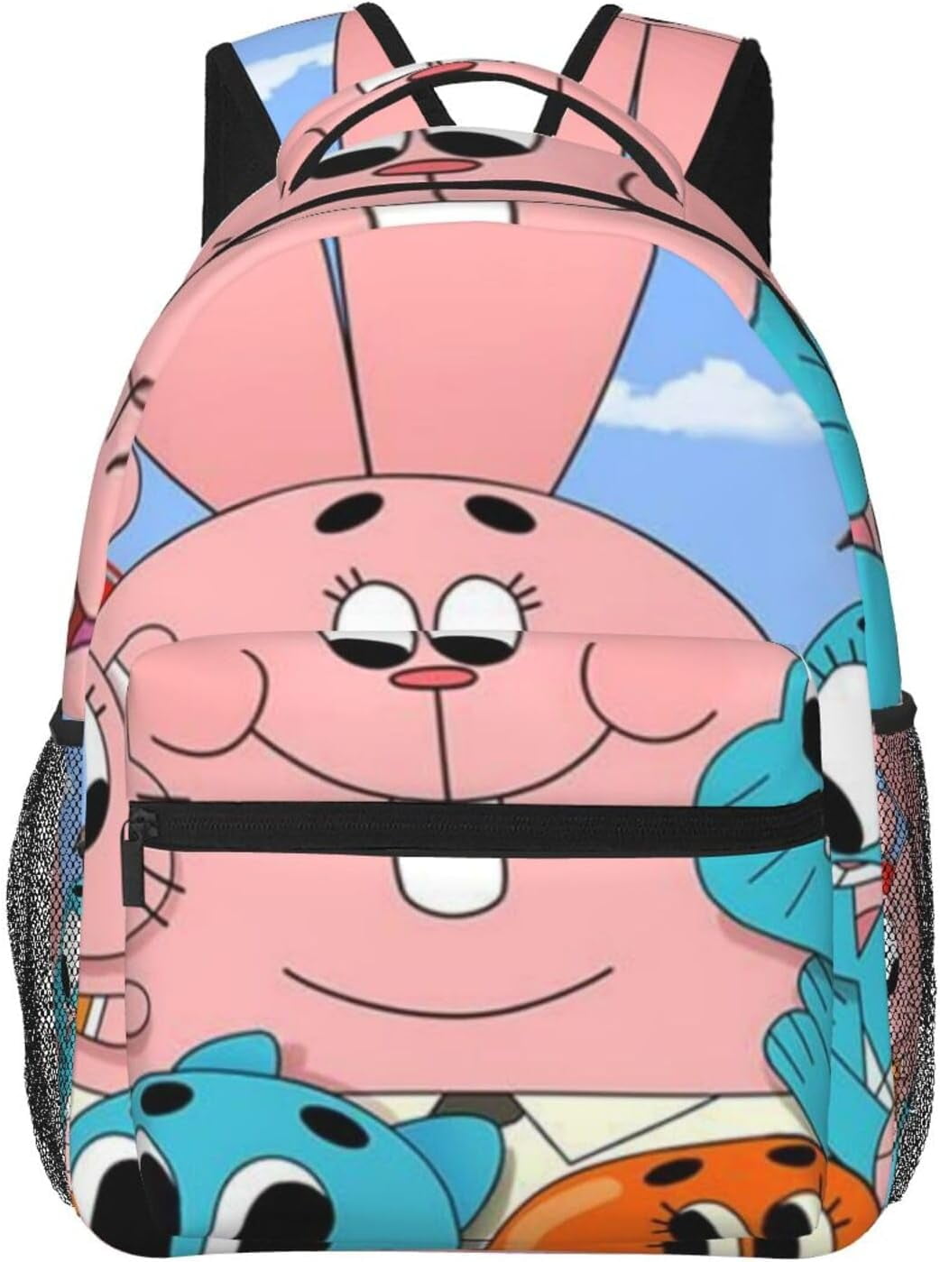 The Amazing World of Gumball Funny Cartoon Backpack Laptop Backpack ...