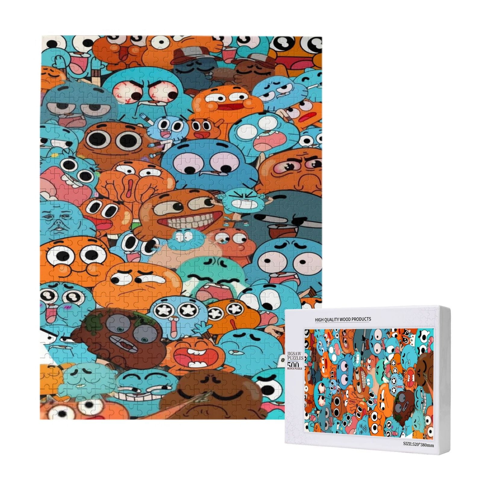 The Amazing World of Gumball Jigsaw Puzzle Interactive Brain Teaser ...