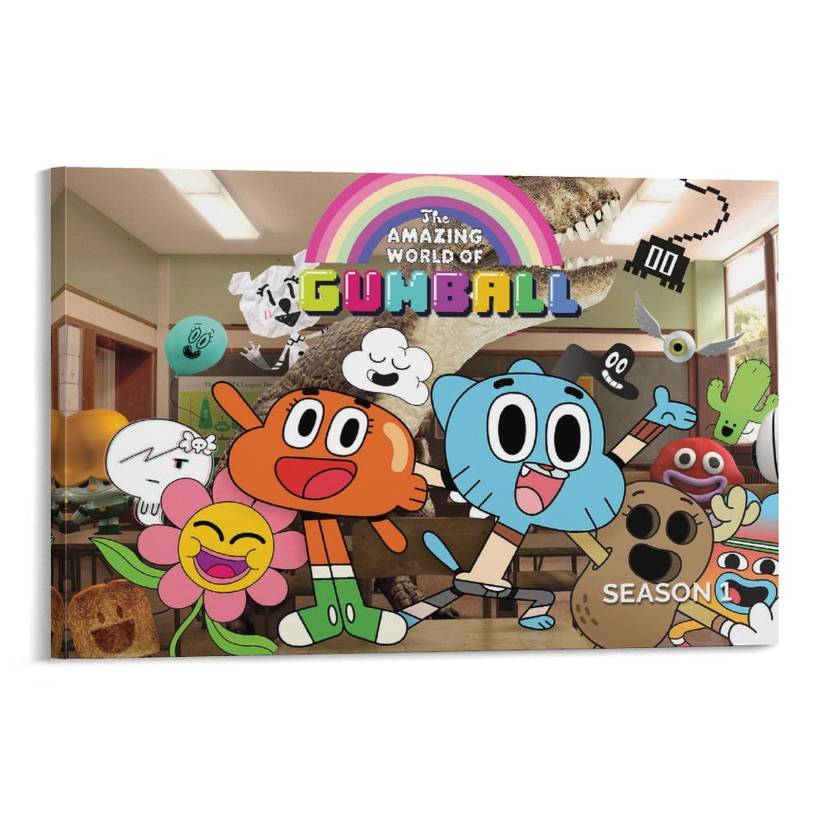 The Amazing World of Gumball Poster Anime Room Aesthetic Poster Print ...