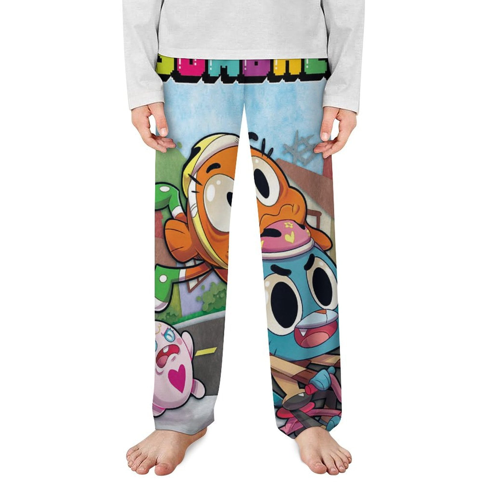 The Amazing World of Gumball Poster Children's Pajamas Cozy Lounge ...