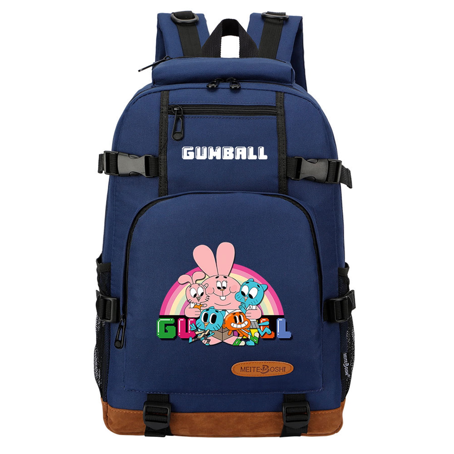 The Amazing World of Gumball School Backpack Waterproof Laptop Bag ...