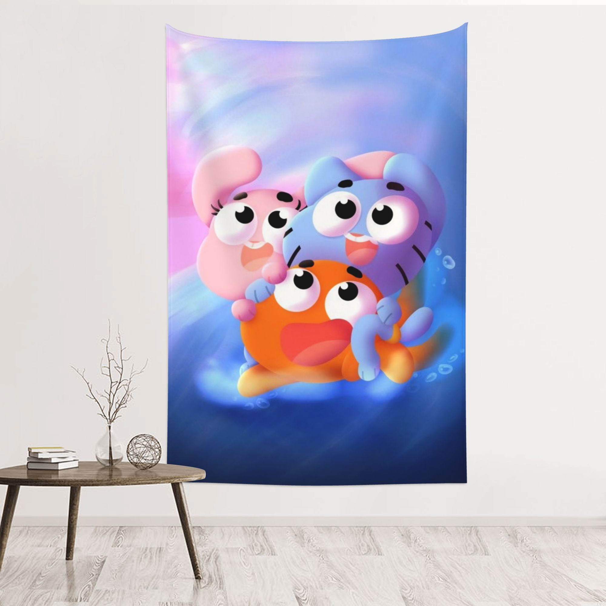 The Amazing World of Gumball Tapestry for Men, Boys Bedroom Living Room ...