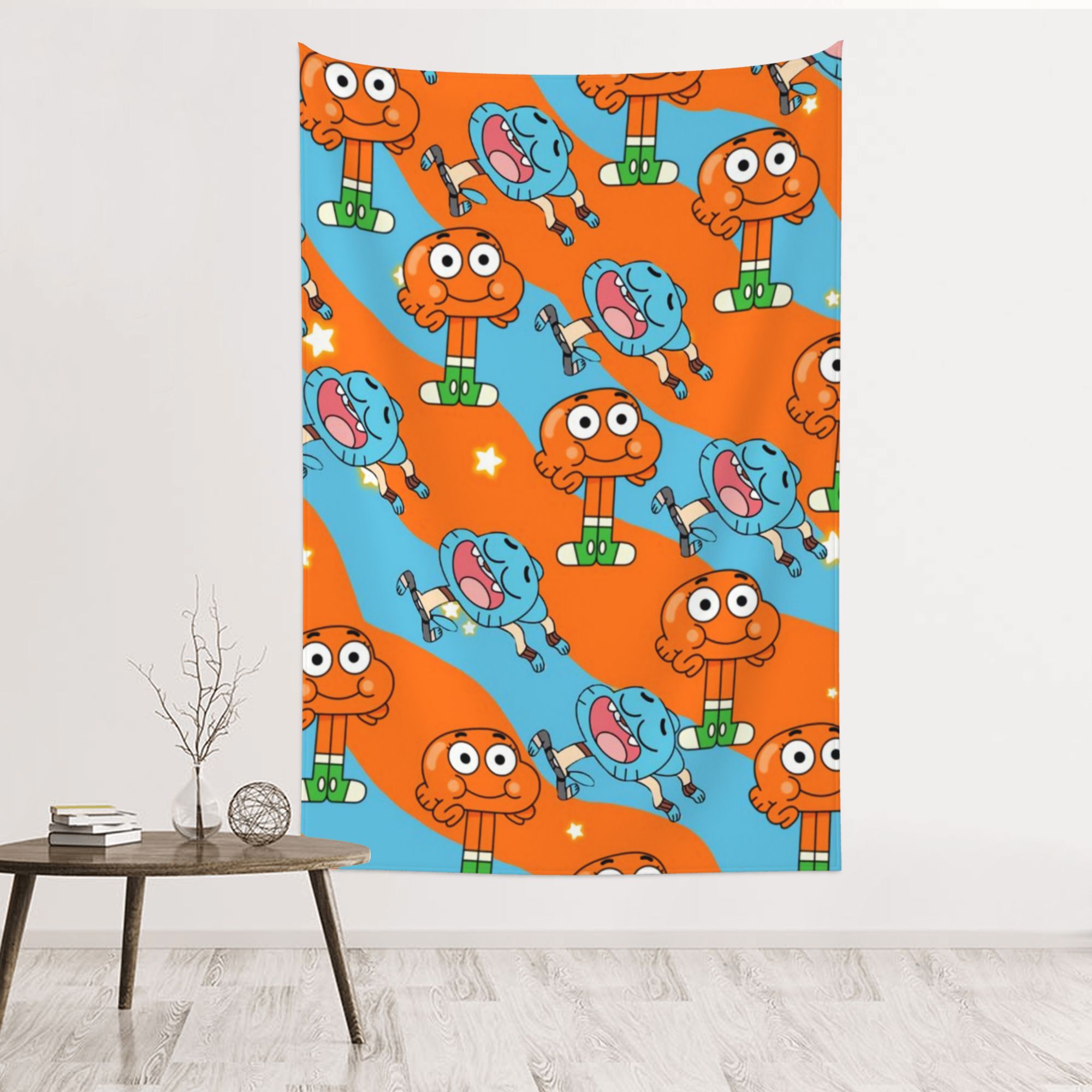 The Amazing World of Gumball Tapestry for Men, Boys Bedroom Living Room ...
