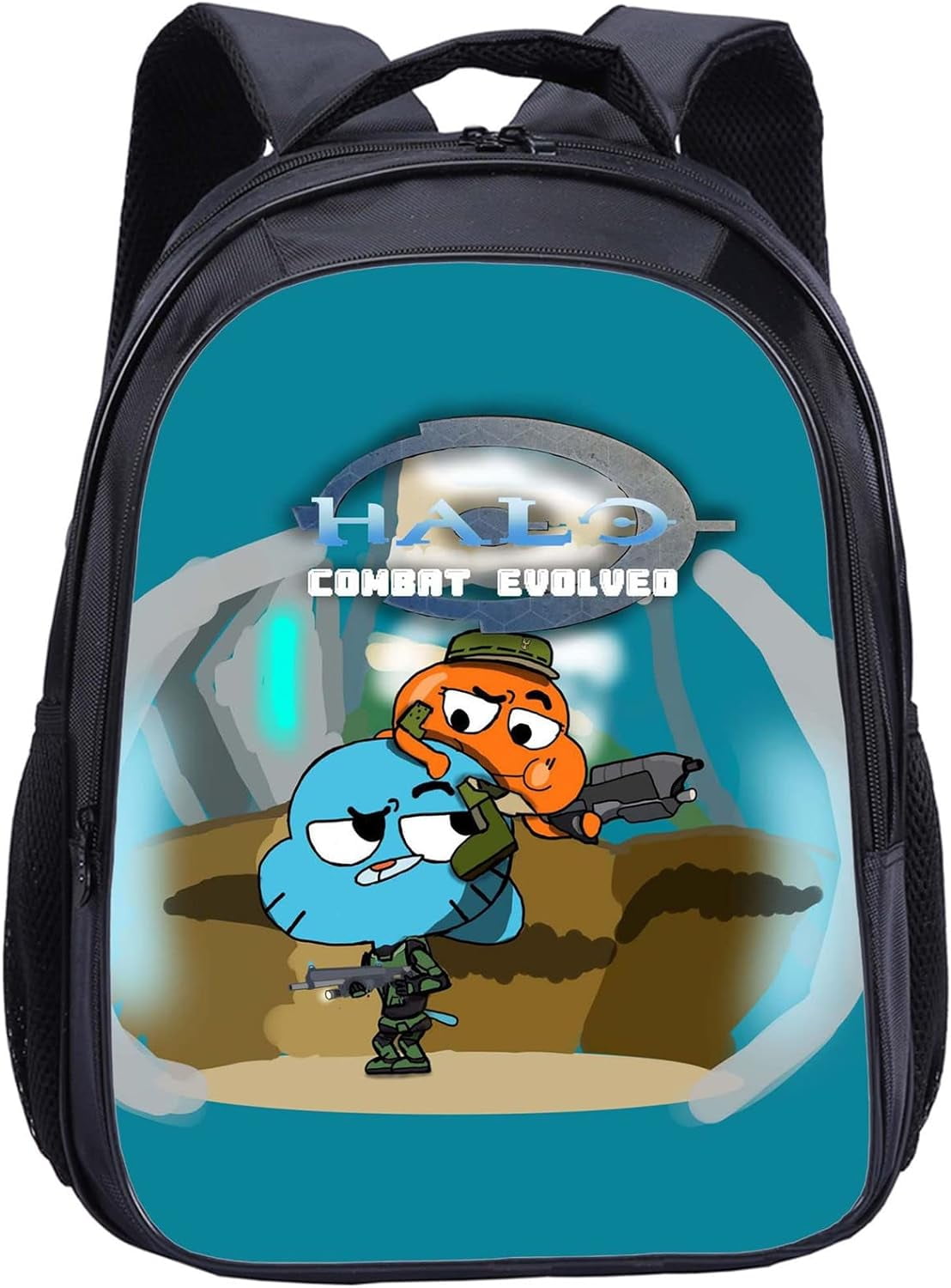 The Amazing World of Gumball Unisex Cartoon Bagpack Graphic Book Bag ...