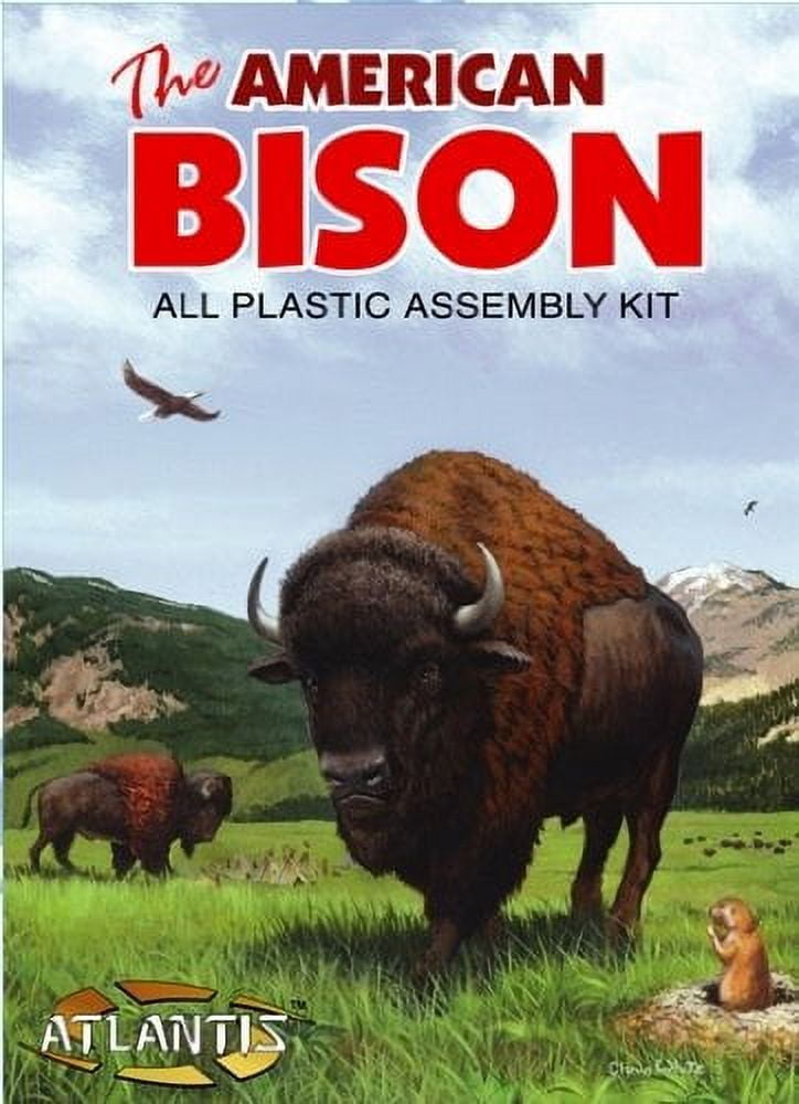 The American Bison 1-16 Atlantis Model Company - Walmart.com