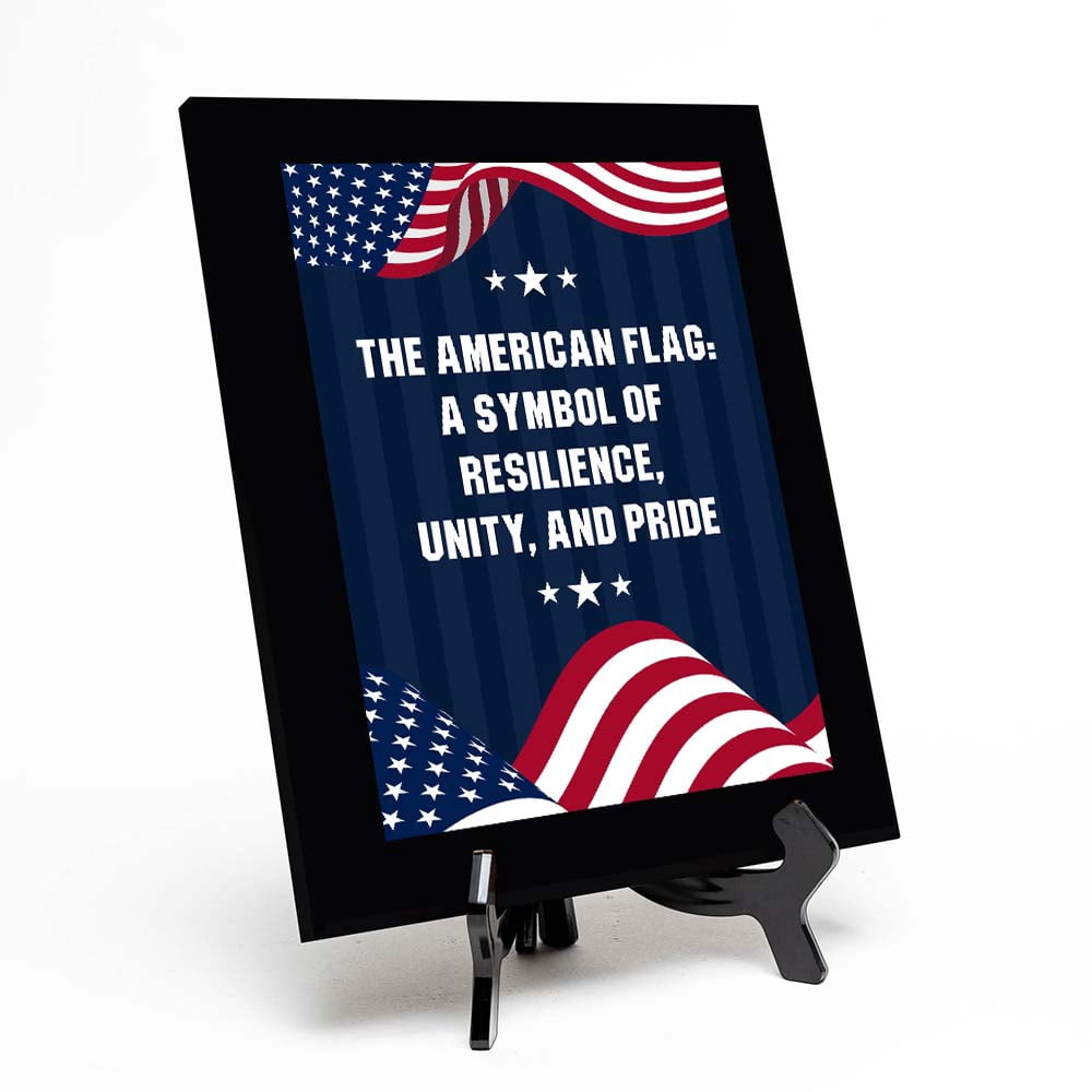 The American Flag: A Symbol of Resilience, Unity, and Pride, Black ...
