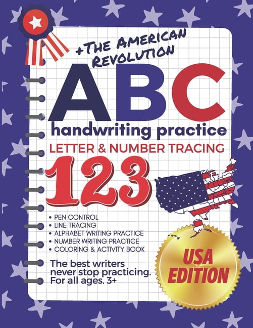+The American Revolution ABC Handwriting Practice Letter & Number ...