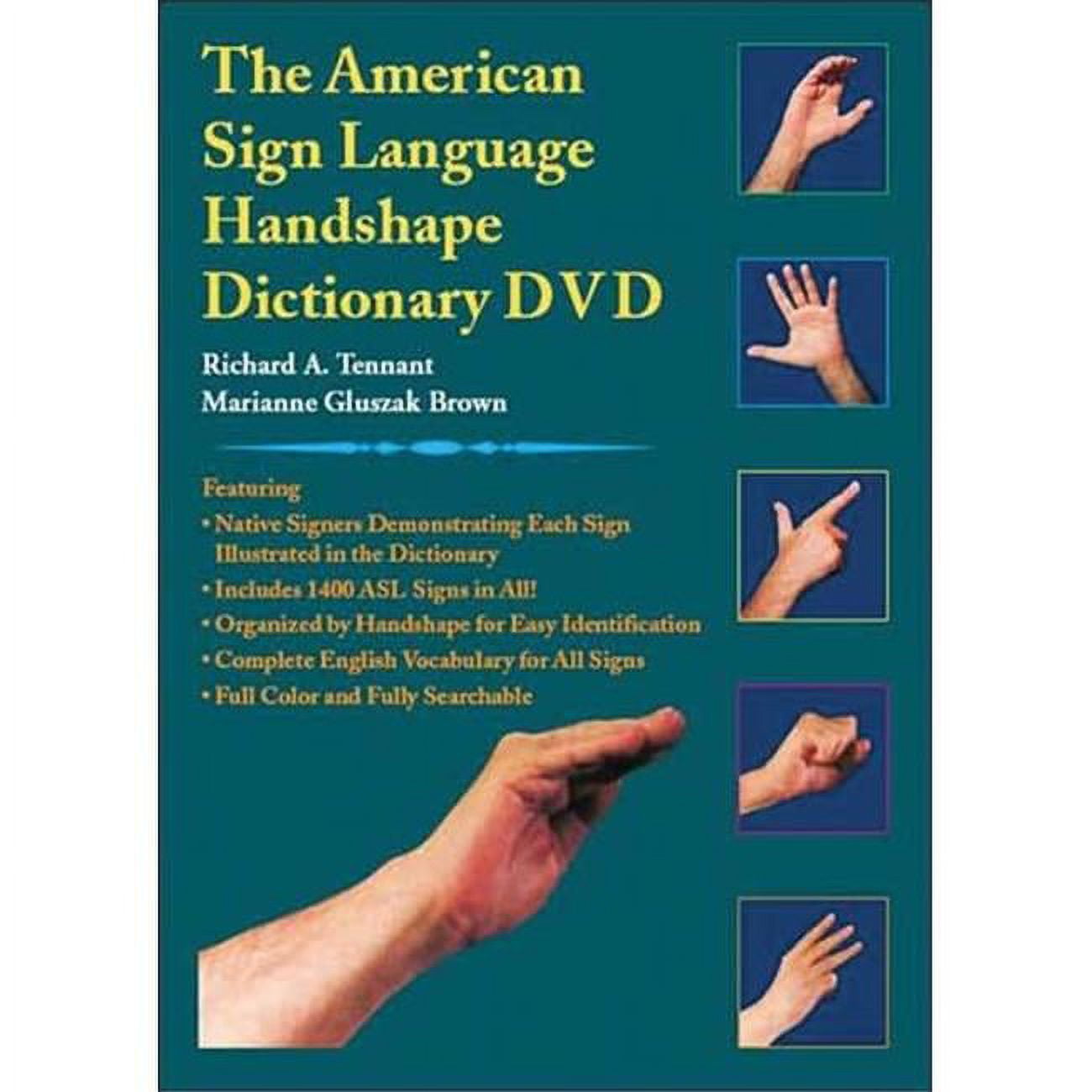 The American Sign Language Handshape Dictionary DVD - Walmart.com