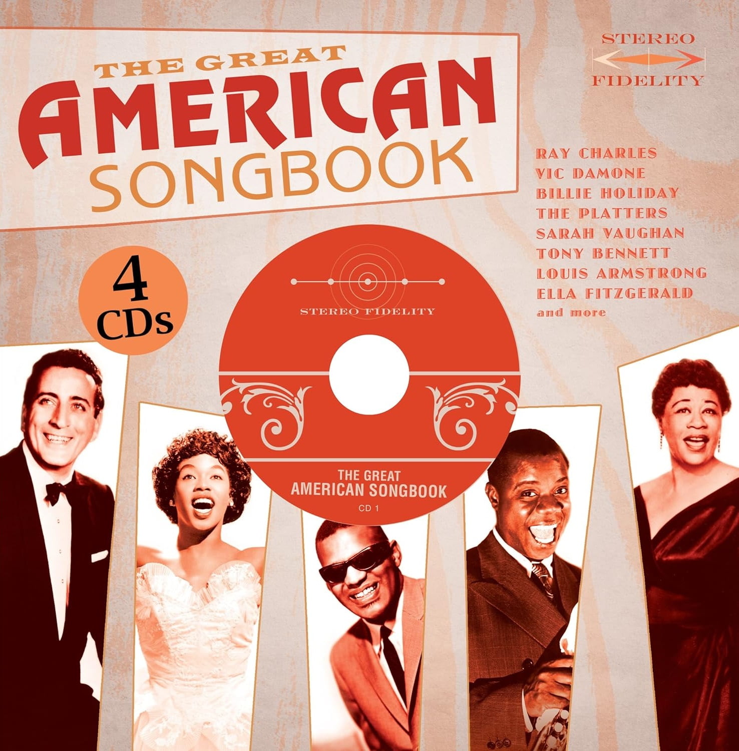 The American Song Book Set Great American Music from Ray Charles, 4 ...