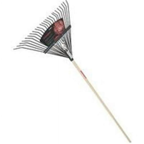 The Ames Companies, Inc. Rake Leaf Stl 24Tine Wood Hndl 2911200 ...