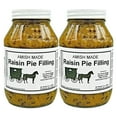 The Amish-Buggy Raisin Pie Filling - Two 32 Oz Jars - Walmart.com