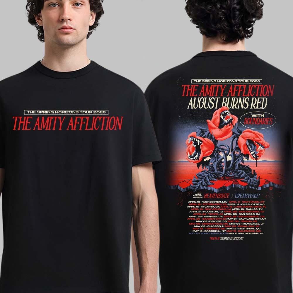 The Amity Affliction The Spring Horizons Tour 2026 Schedule Dates Two ...
