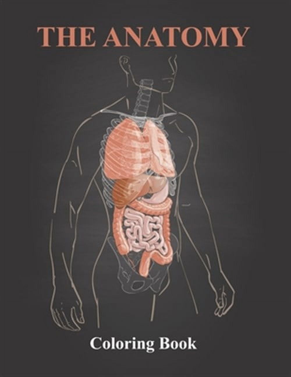 The Anatomy Coloring Book: The Human Body Coloring Book - Walmart.com