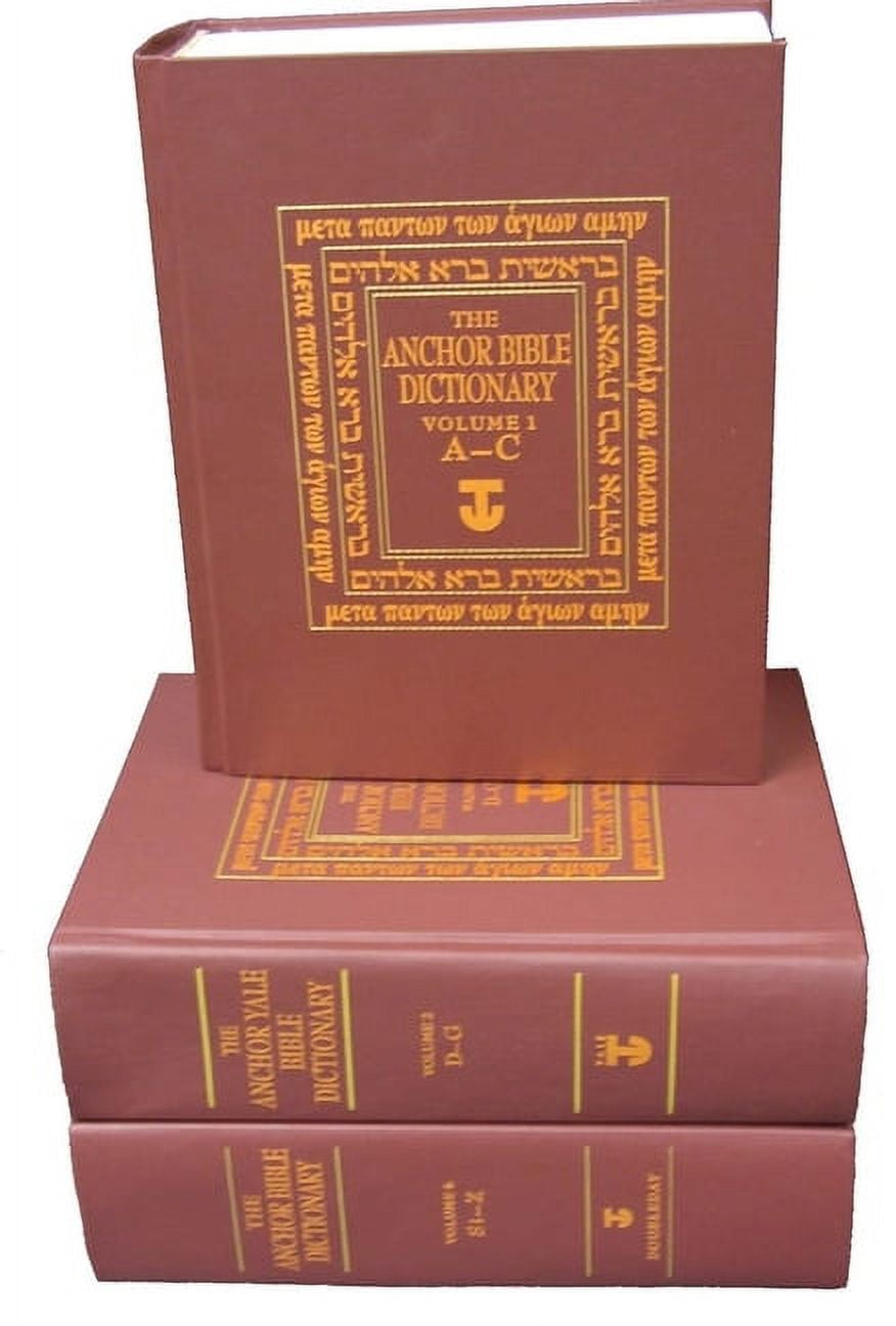 The Anchor Yale Bible Dictionary: The Anchor Bible Dictionary 6-Volume ...