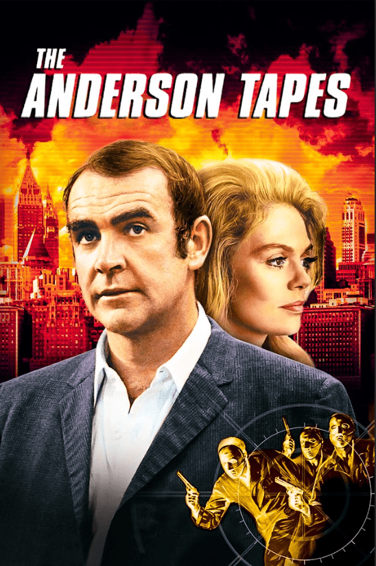 The Anderson Tapes 1971 Movie Poster 24x36 Crime Thriller Action Sean ...
