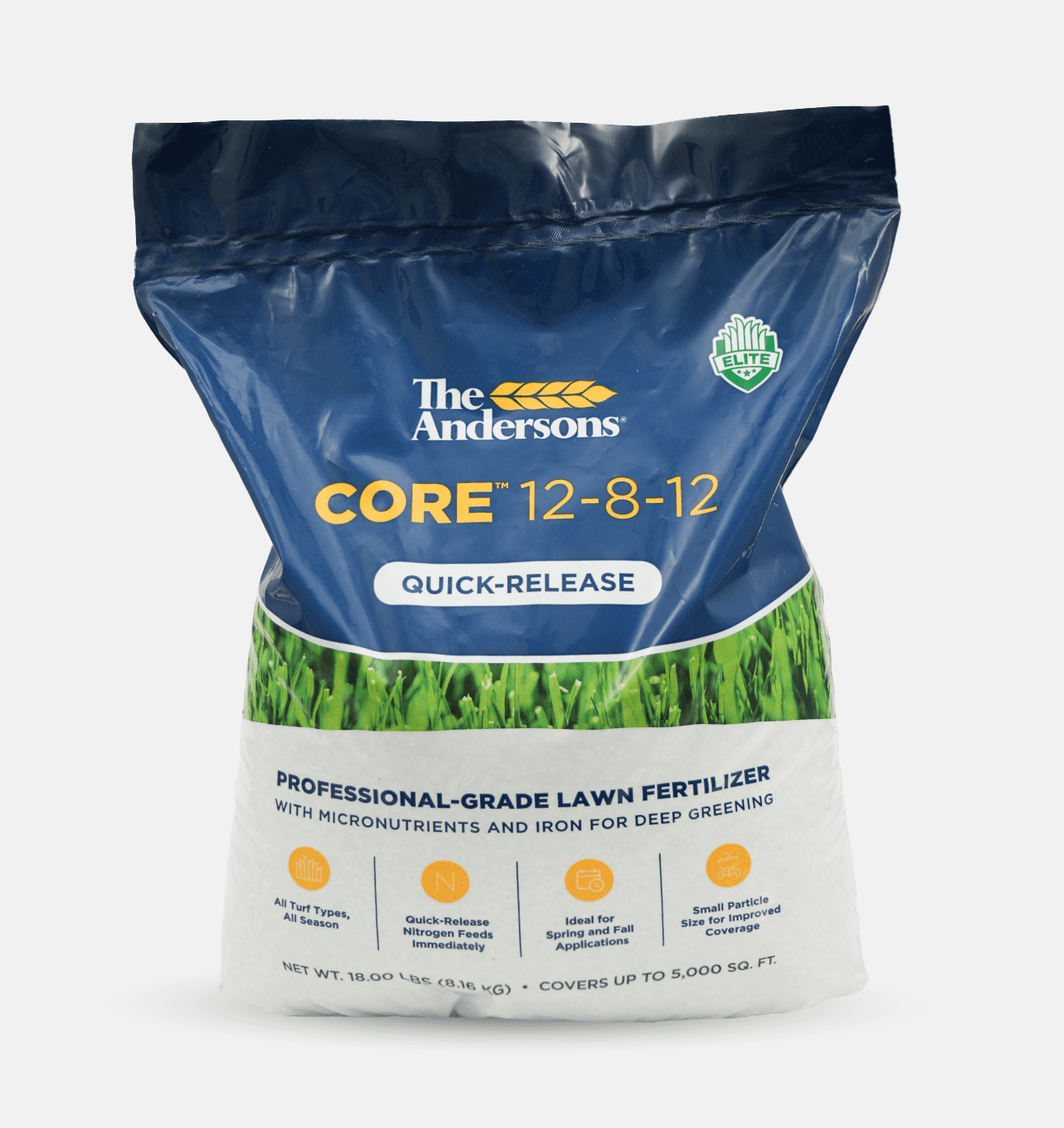 The Andersons Core 12-8-12 Professional-Grade Quick-Release Lawn ...