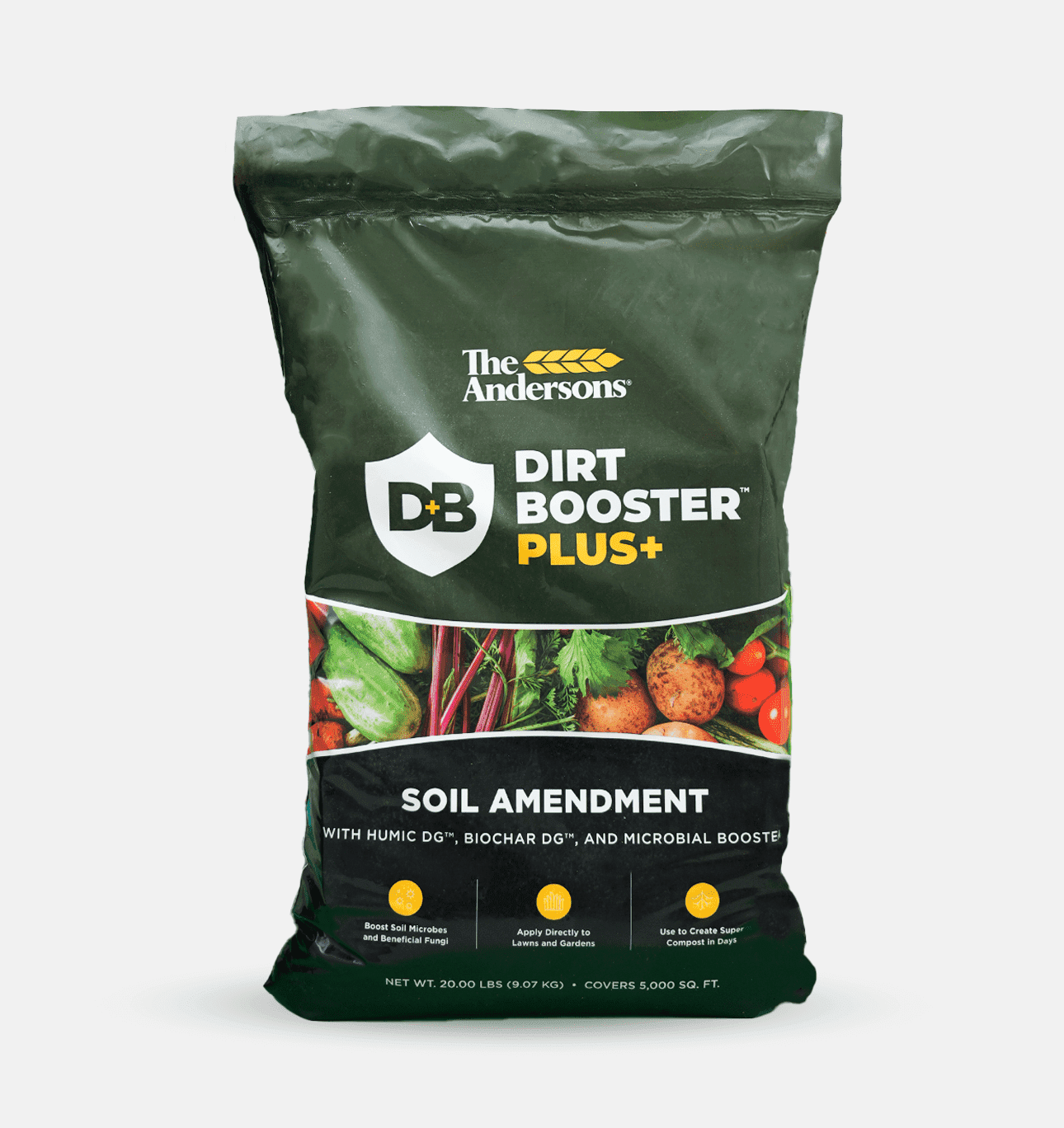 The Andersons Dirt Booster Compost Starter, Soil Amendment with Biochar ...