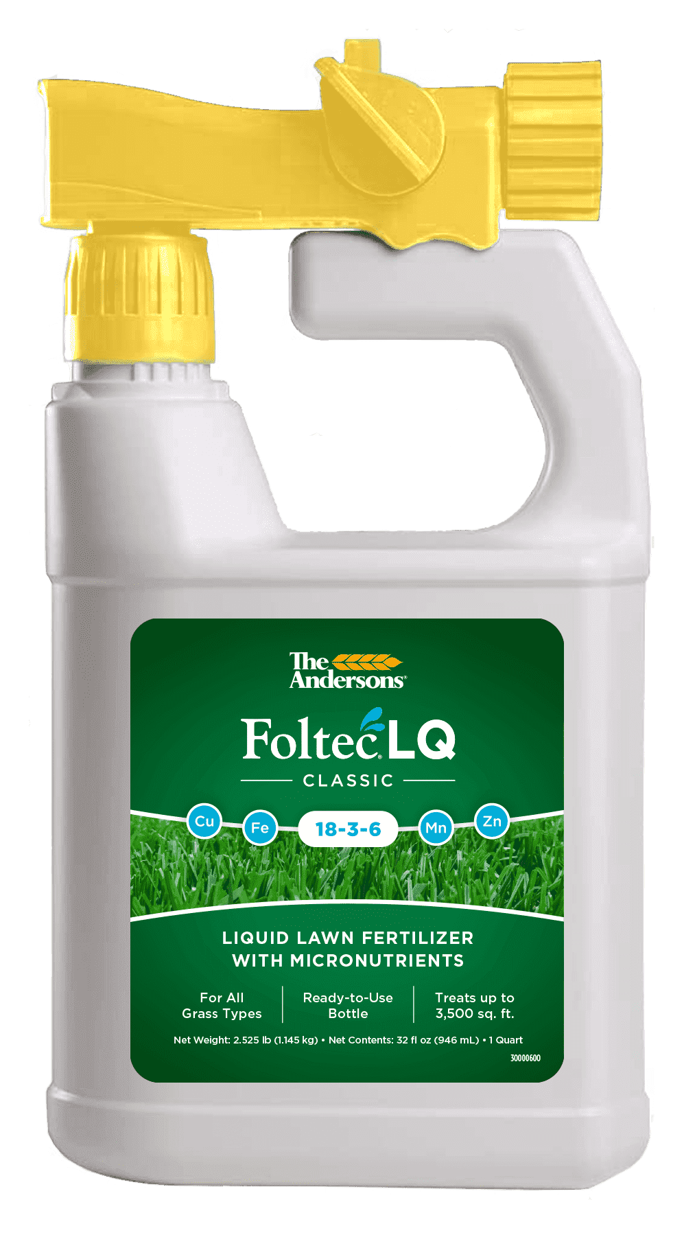 The Andersons Foltec LQ Classic 18-3-6 Concentrated Liquid Lawn ...
