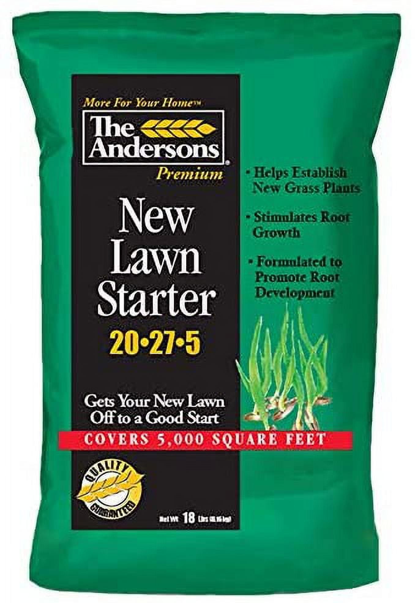 The Andersons Lawn Starter Fertilizer 20-27-5 for Southern Turf in ...