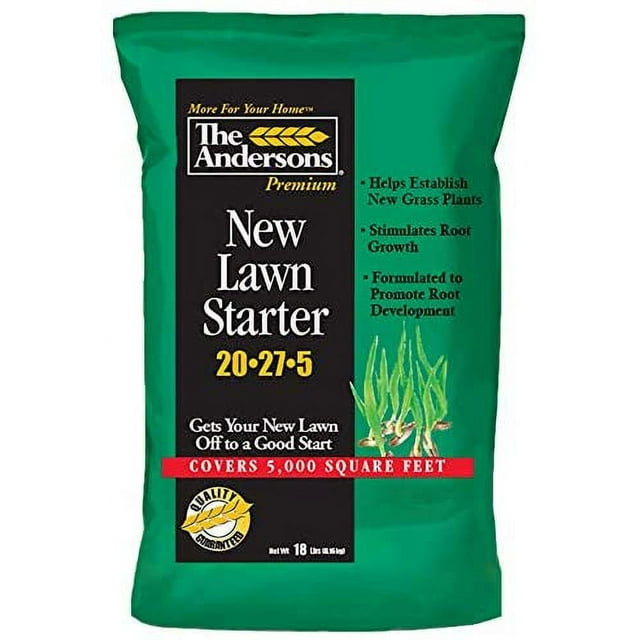 The Andersons Lawn Starter Fertilizer 20-27-5 for Southern Turf in Spring - Covers up to 5,000 ...