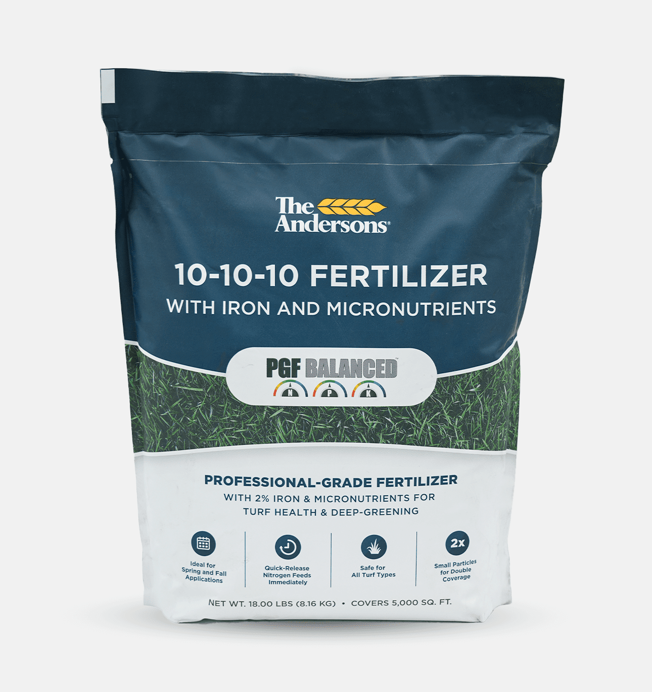 Andersons PGF Balanced 10-10-10 Lawn Fertilizer with Micronutrients and ...