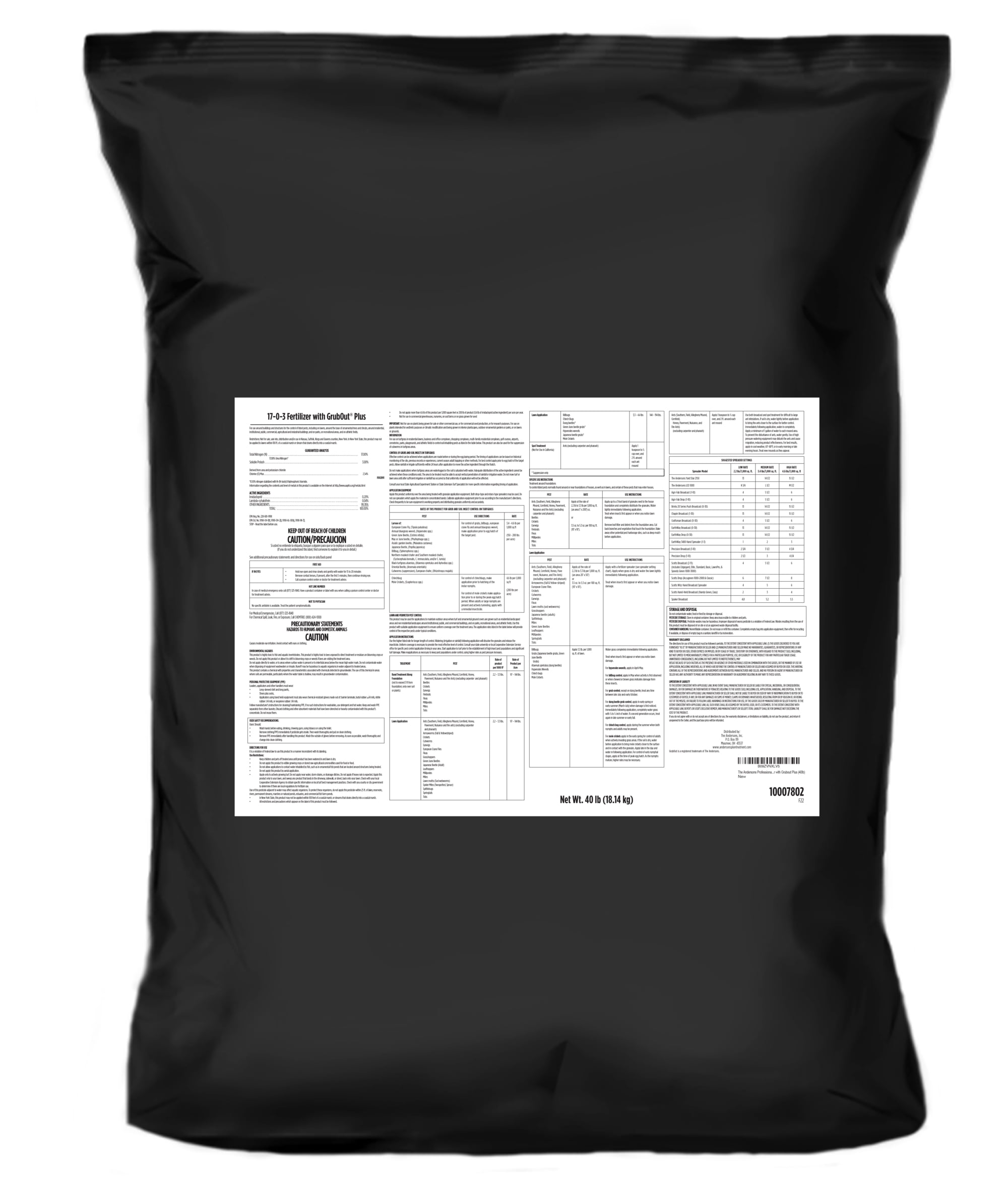 Free Shipping! The Andersons Professional 17-0-3 Fertilizer with ...