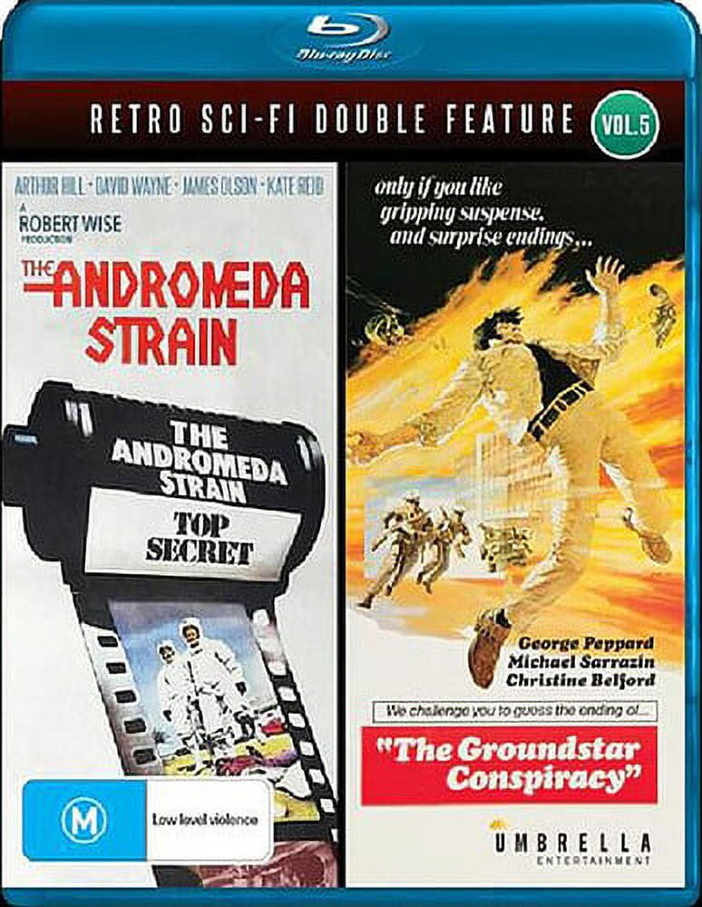 The Andromeda Strain / The Groundstar Conspiracy (Retro Sci-Fi Double ...